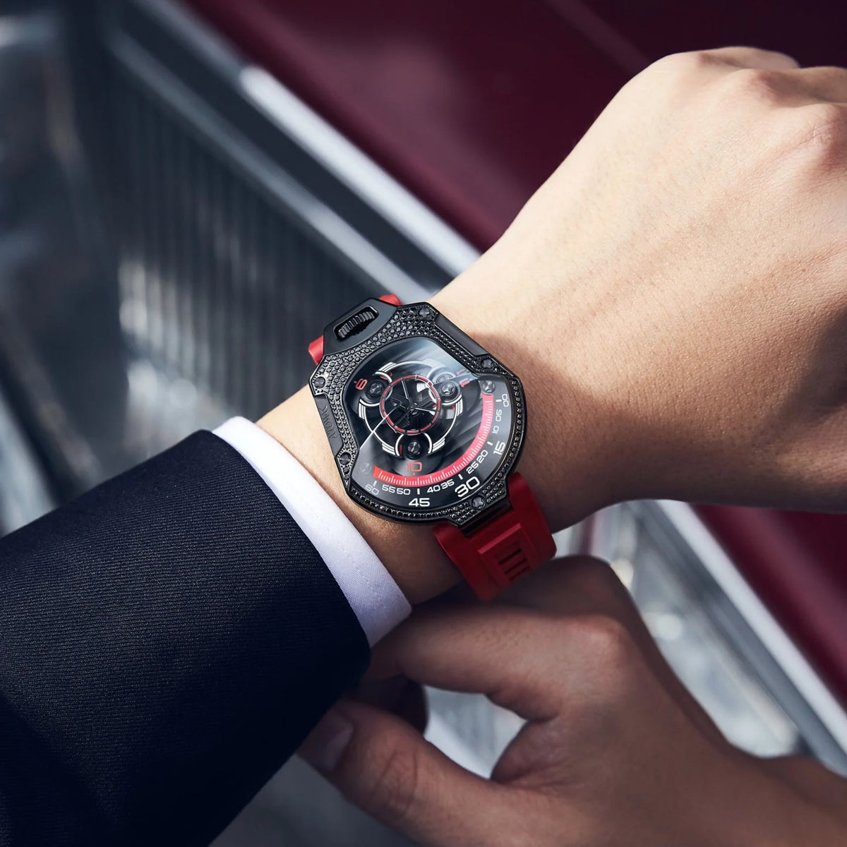 ATOWAK SPACESHIP Limited Edition Diamond Red – bigtimesgp