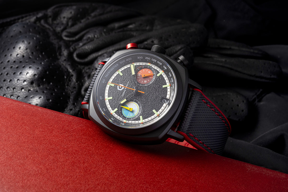 APEX - Hybrid Chronograph (Black on PVD) – bigtimesgp